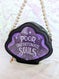 Mermaid Shell Ita Bag Black – Rainbow Space Unicorn
